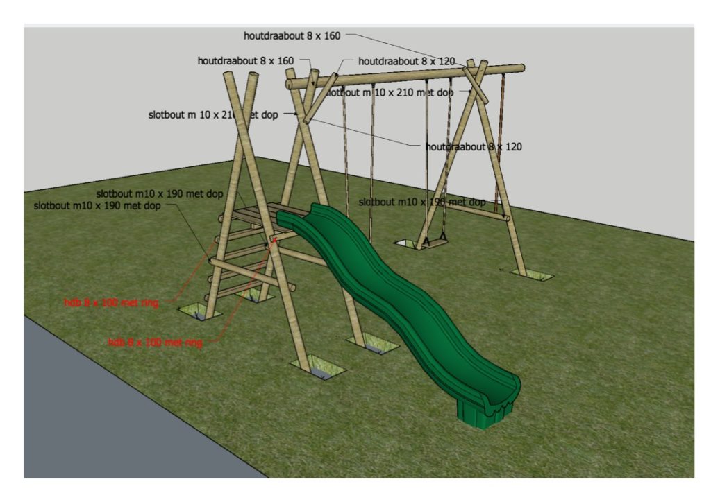 schommel plateau - Drenthen Hout & Constructiebedrijf